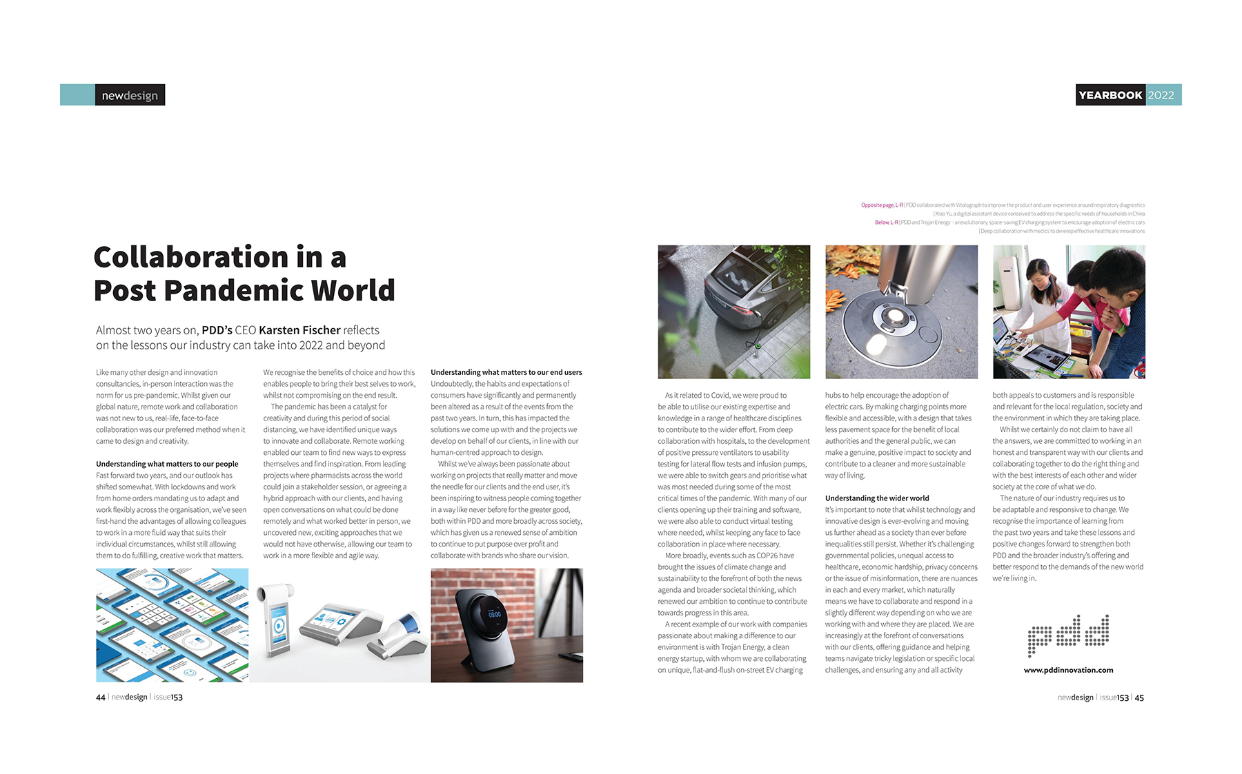 PDD features in New Design Magazine Yearbook 2022 | PDD